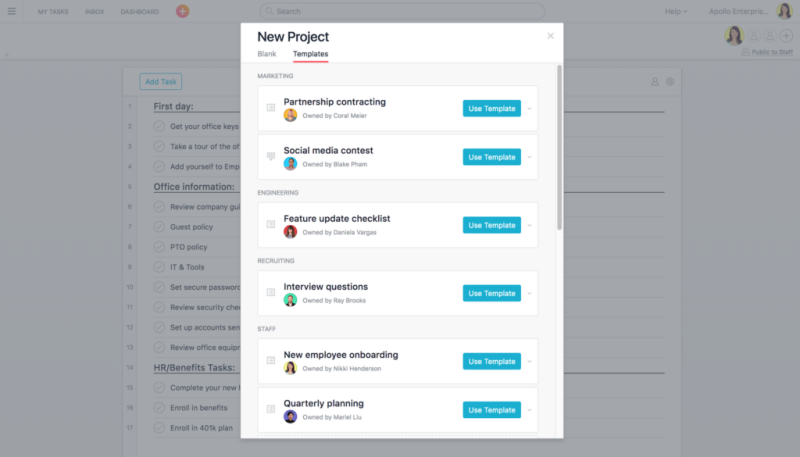 Asana Custom Templates 4
